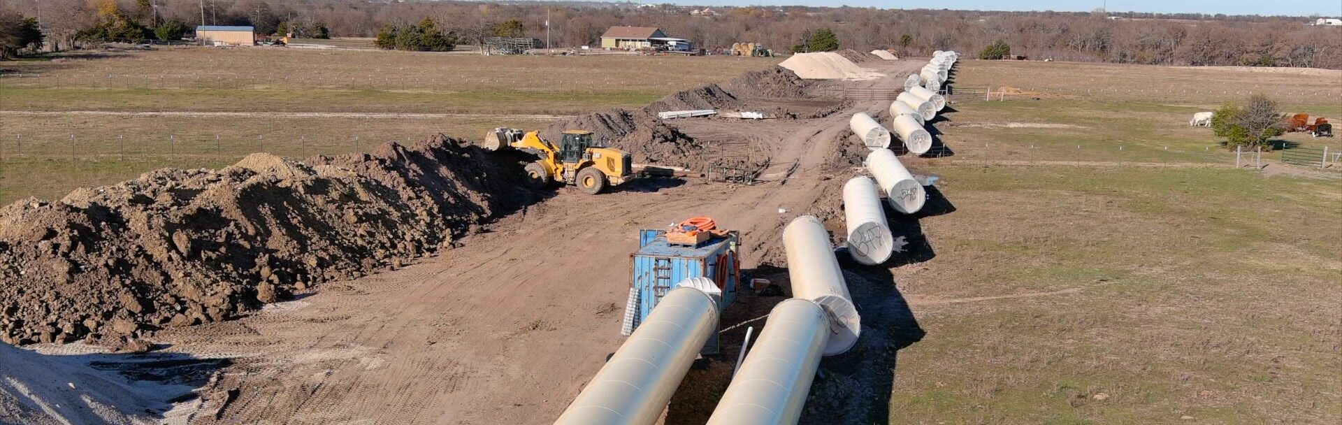 Pipeline - Lake Ralph Hall