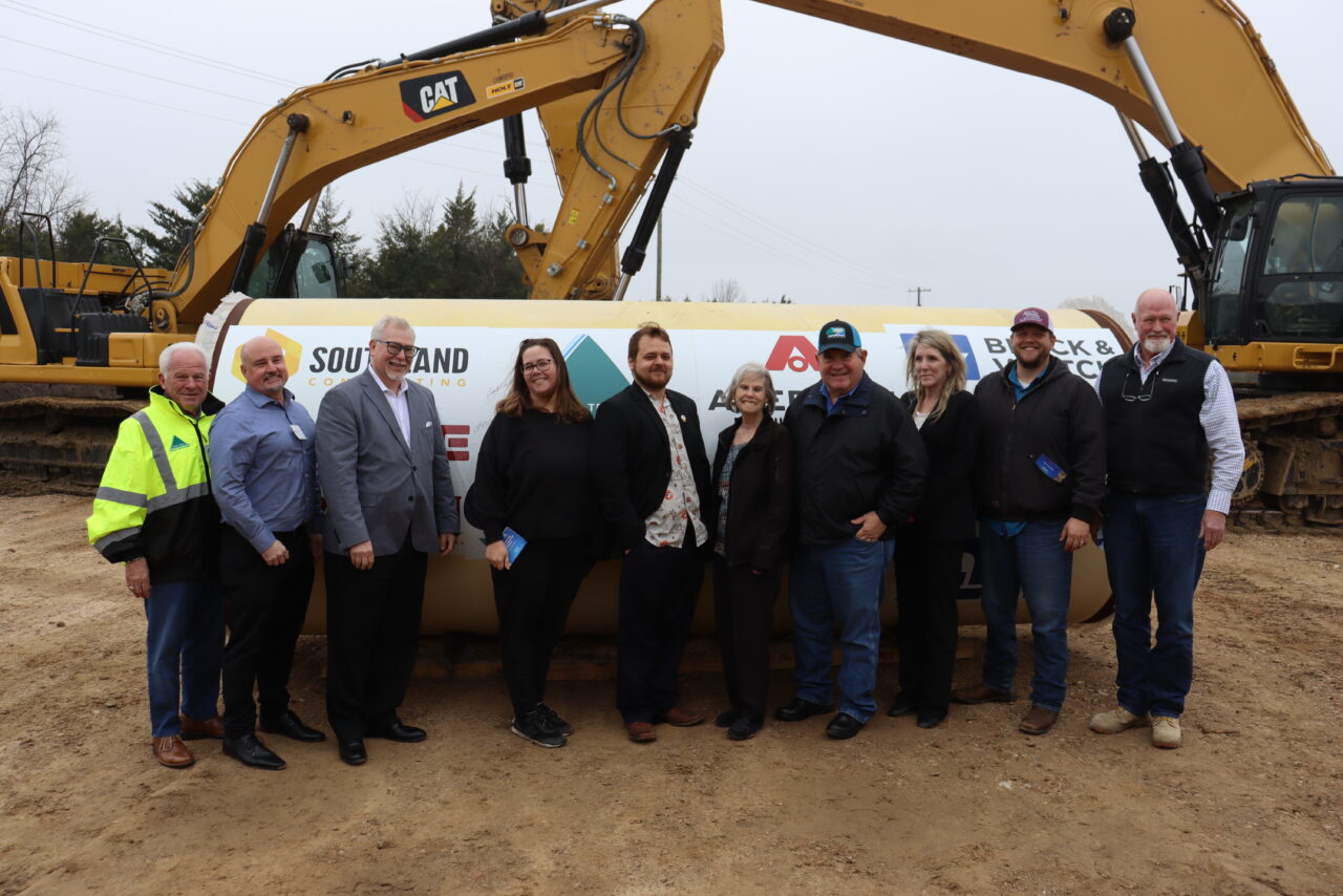 Celebrating A Pipeline Milestone - Lake Ralph Hall